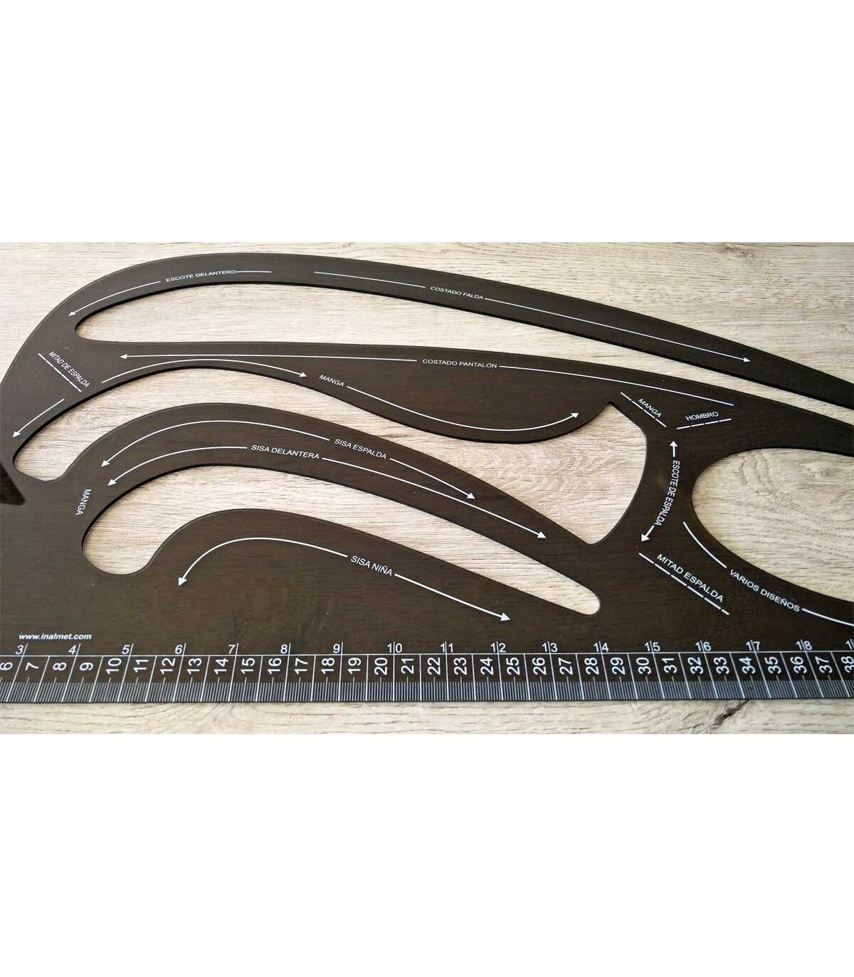 Professional multipurpose ruler - 2 colors available